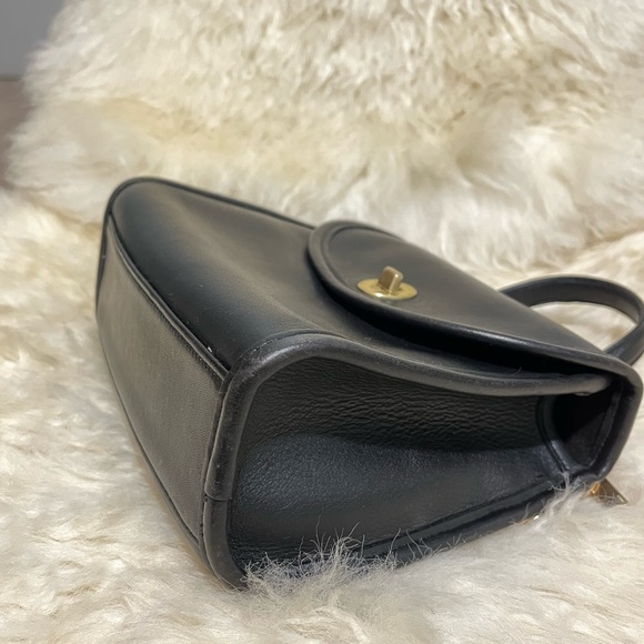 Coach | Bags | Vintage Coach Regina Satchel Crossbody Bag 9983 Black ...